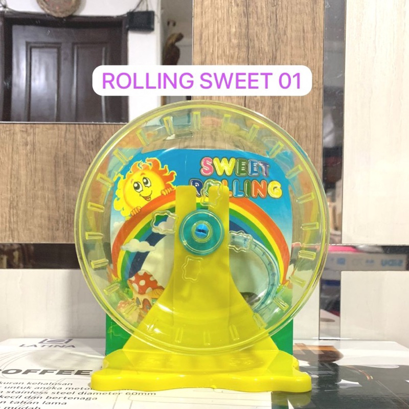 Jual KINCIR ROLLING HAMSTER NO.1 - Mainan Olahraga Jogging Wheel Lari ...