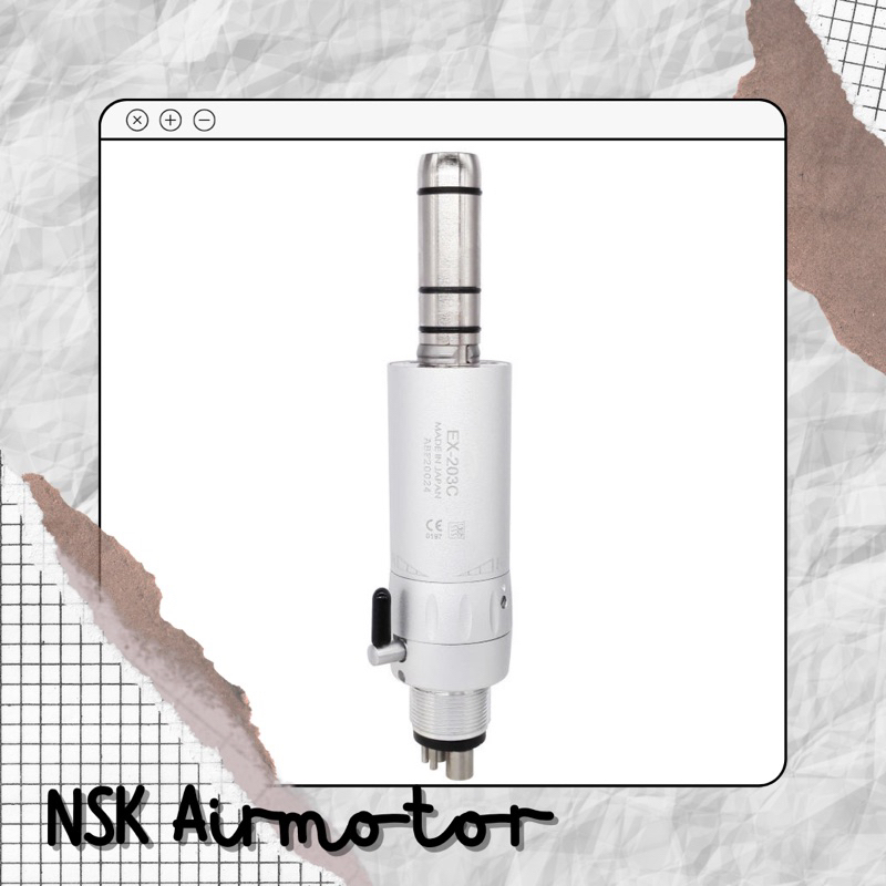 Jual Airotor NSK 4 hole / airmotor NSK 4 hole / air motor handpiece nsk ...