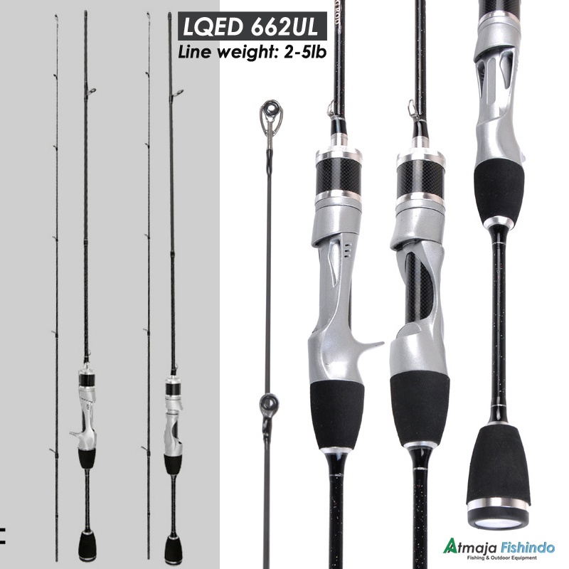 Jual LQED Joran Pancing Casting Spinning UL Ultralight 2-5lb Japanese Style RN016-H | Shopee ...
