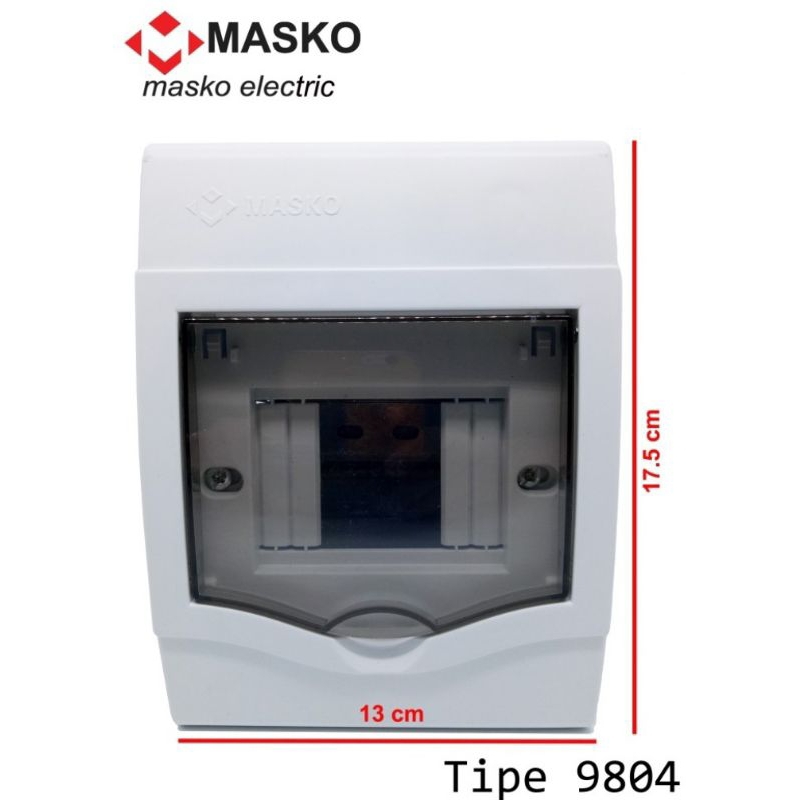Jual BOX MCB 4 GROUP MASKO 9804 / RUMAH INBOW / OUTBOW IB / OB 2 - 4 ...