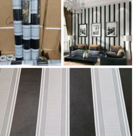 Jual PROMO HEMAT PAKET 5 ROLL WALLPAPER STICKER DINDING TERBARU MOTIF ...