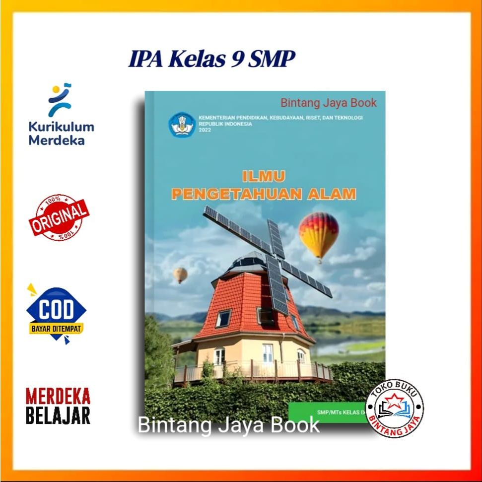 Jual Buku Siswa IPA Kelas 9 Kurikulum Merdeka | Shopee Indonesia