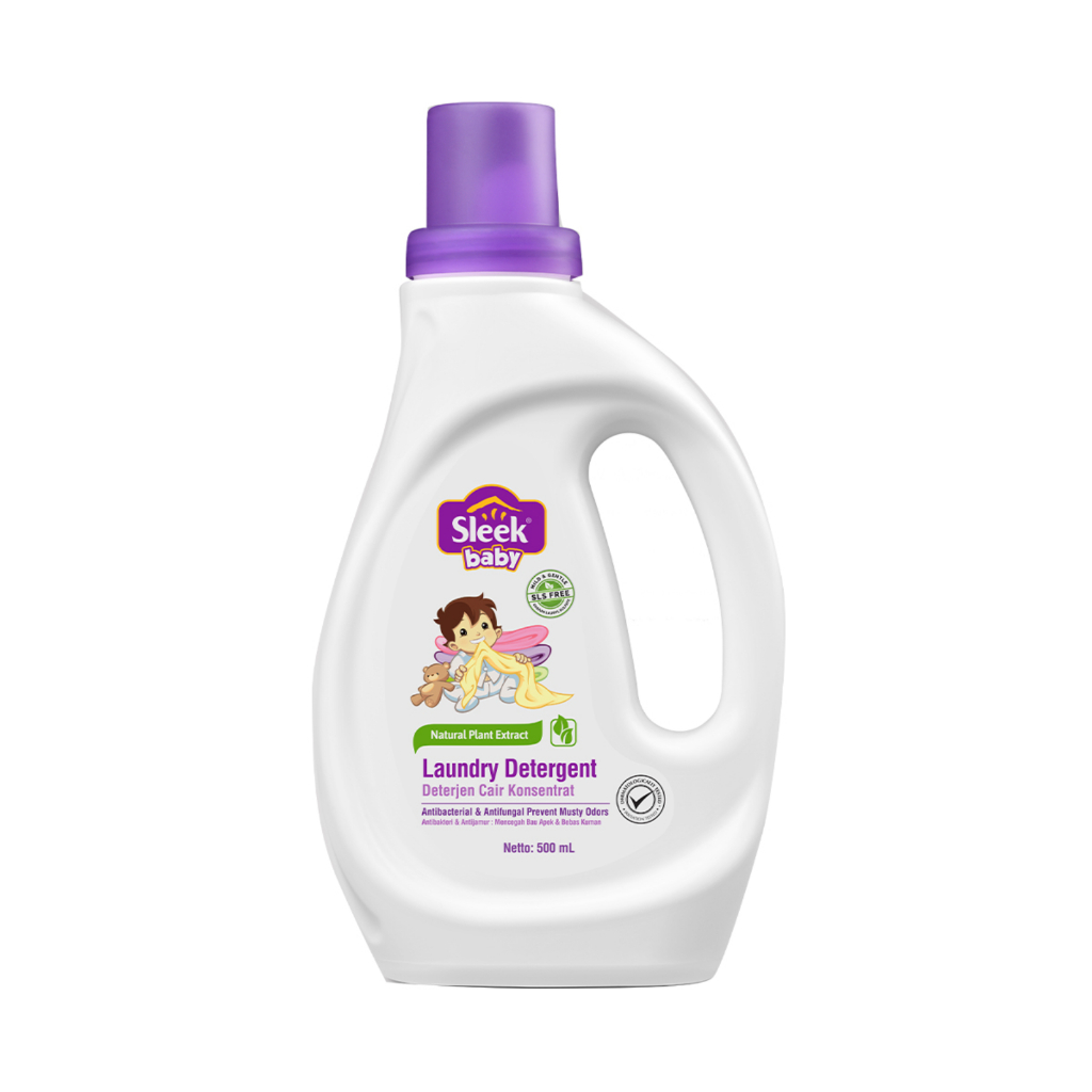 Jual [BEBIBELLE] SLEEK BABY Laundry Detergen | Detergen Cair Baju Bayi ...