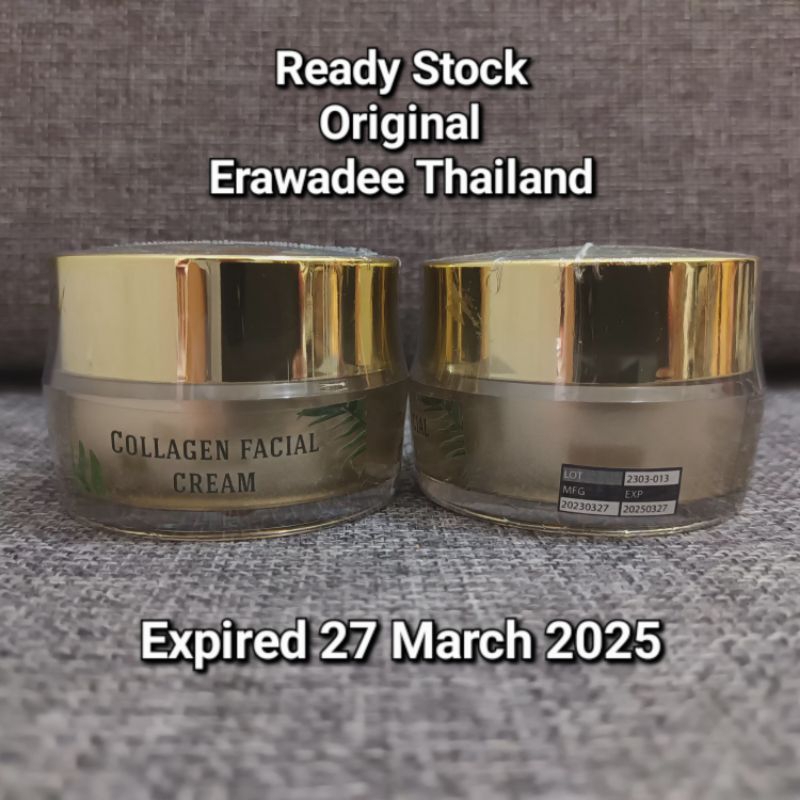 Jual Erawadee Collagen Facial Cream Original Thailand | Shopee Indonesia