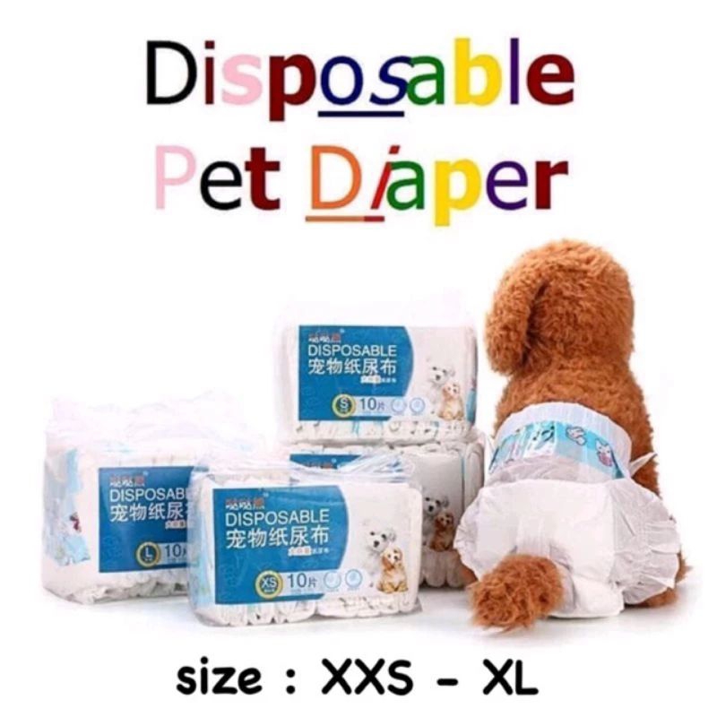 Jual POPOK HEWAN POPOK ANJING POPOK KUCING POPOK MONYET PET DIAPER PET ...