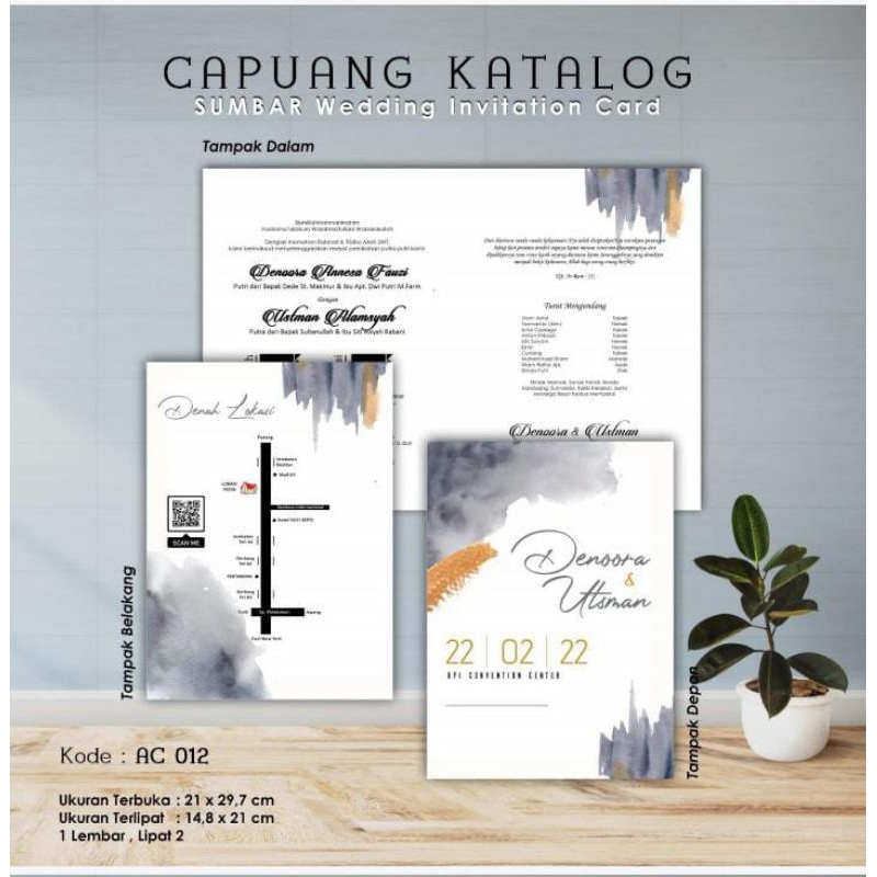 Jual Undangan Baralek 1 pack | Shopee Indonesia