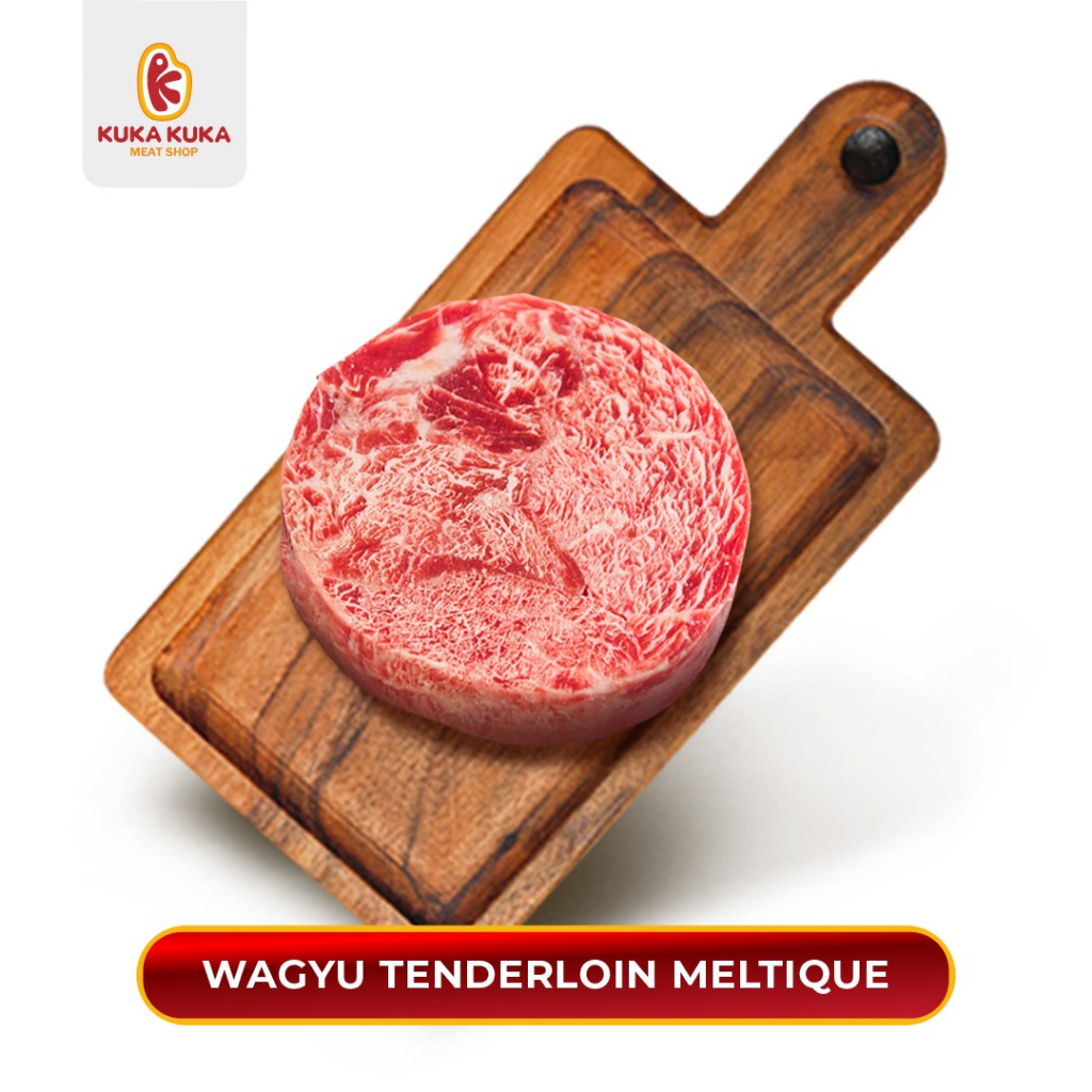 Jual Daging Sapi Wagyu Tenderloin Meltique Beef Steak 100gram | Shopee ...
