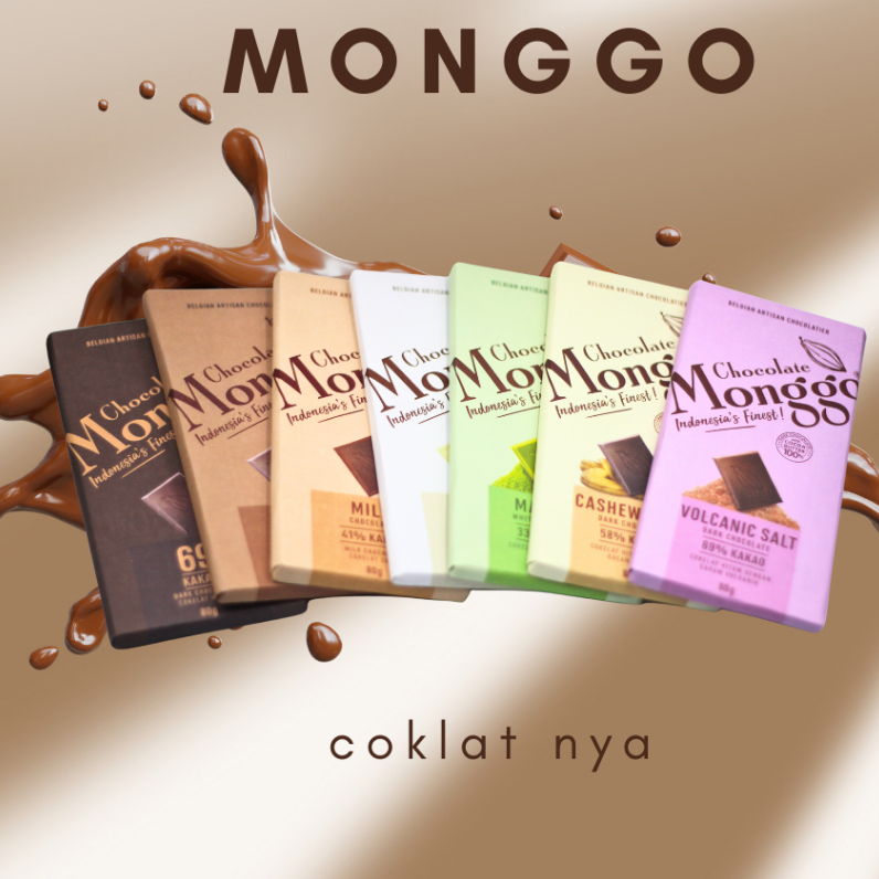 Jual Cokelat Monggo 80gr | Shopee Indonesia