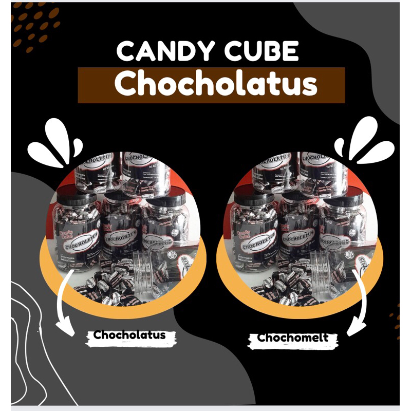 Jual Permen cube Chocholetus isi 60pcs | Permen VIRAL Permen HITS ...