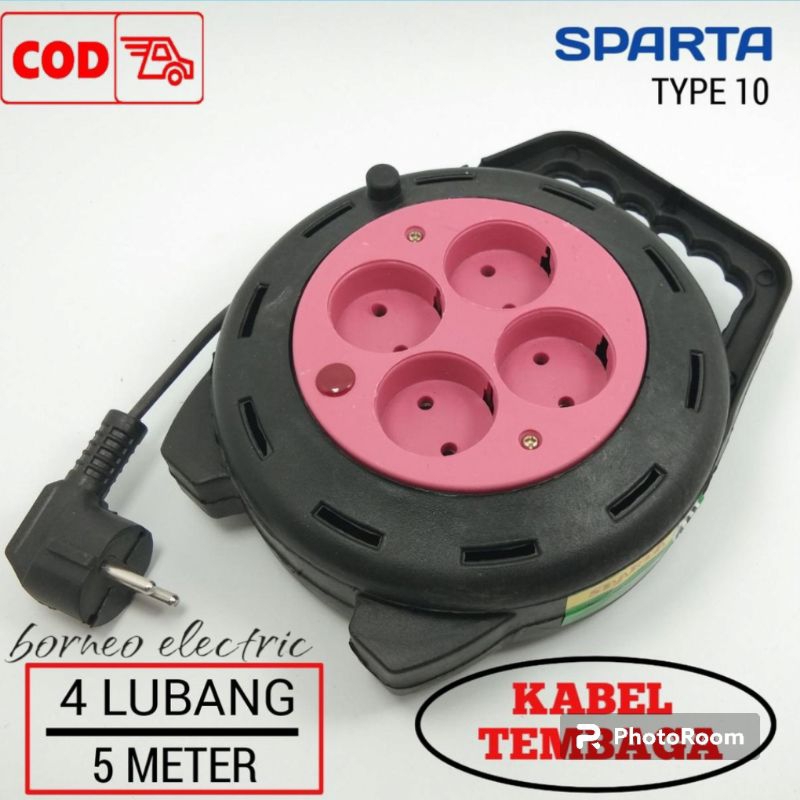 Jual kabel box / kabel roll tipe 10 lampu kabel 5M / kabel box sparta ...