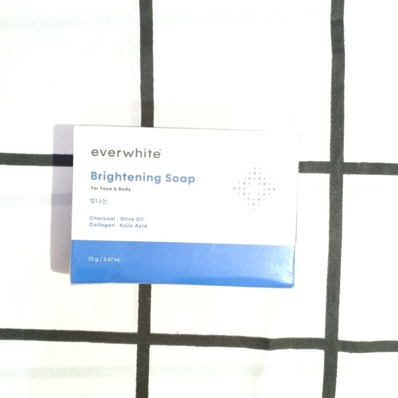 Jual Everwhite Brightening Soap Sabun Awan 70 gr | Shopee Indonesia