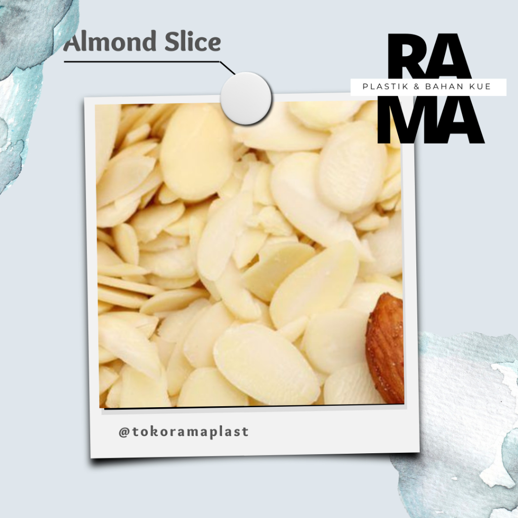 Jual Almond Slice Repack 100gr | Shopee Indonesia