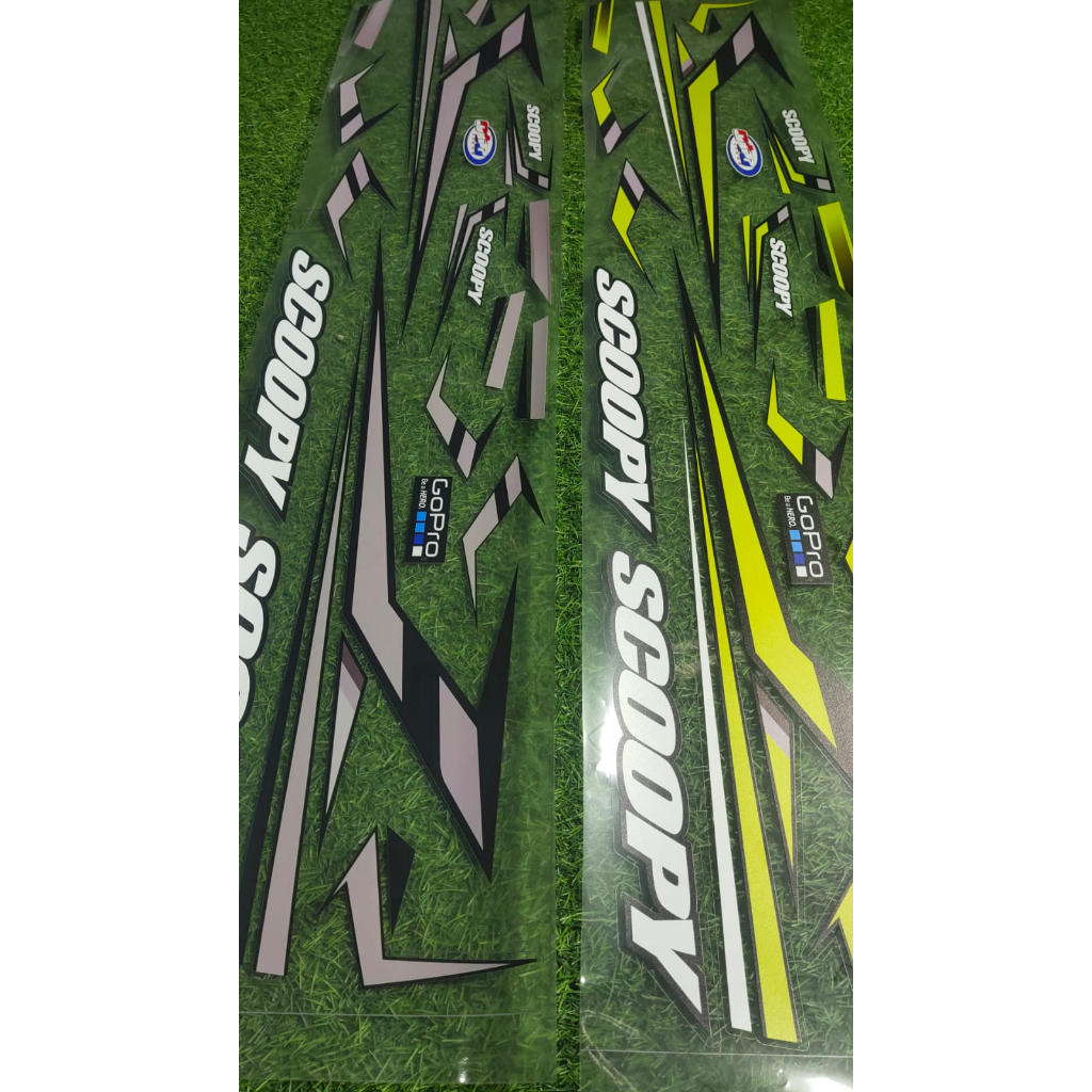 Jual STRIPING SCOOPY BAHAN BENING TRANSPARAN STICKER POLET GRAFIS ...