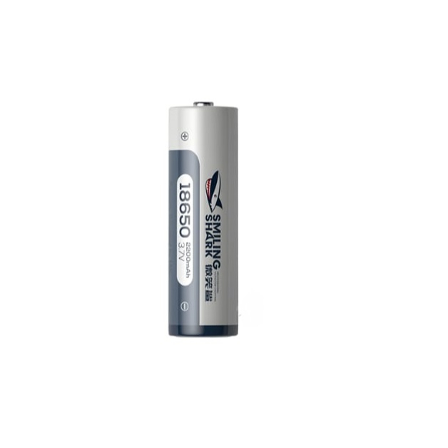 Jual BATERAI LITHIUM 18650 SMILING SHARK ASLI FULL ORIGINAL Battery ...