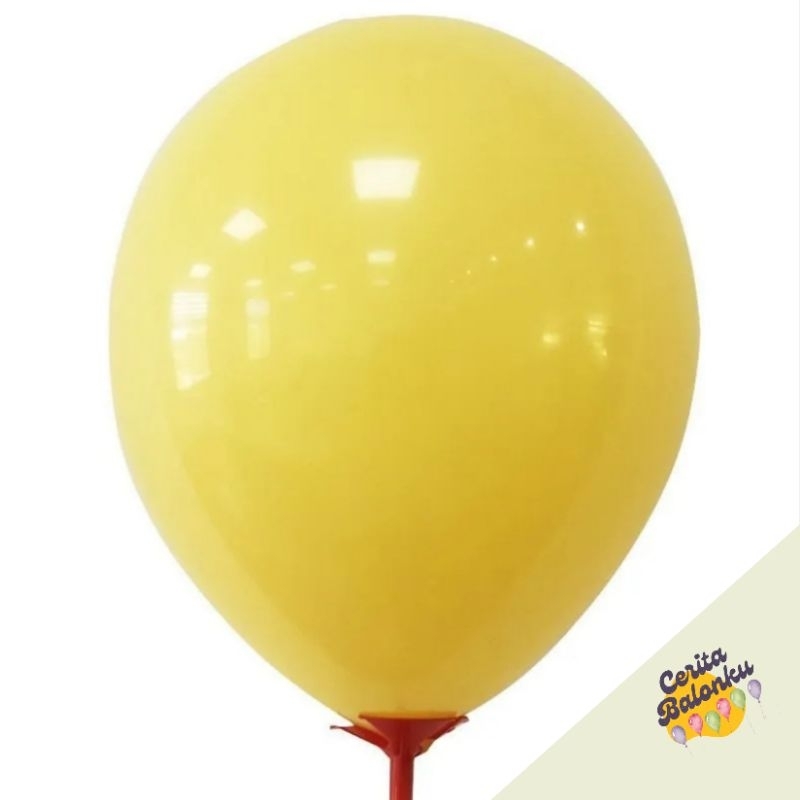 Jual balon latex dof kuning isi 10 pcs | Shopee Indonesia