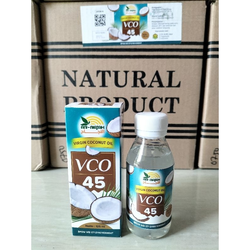 Jual vco 45 virgin coconut oil 125ml | Shopee Indonesia