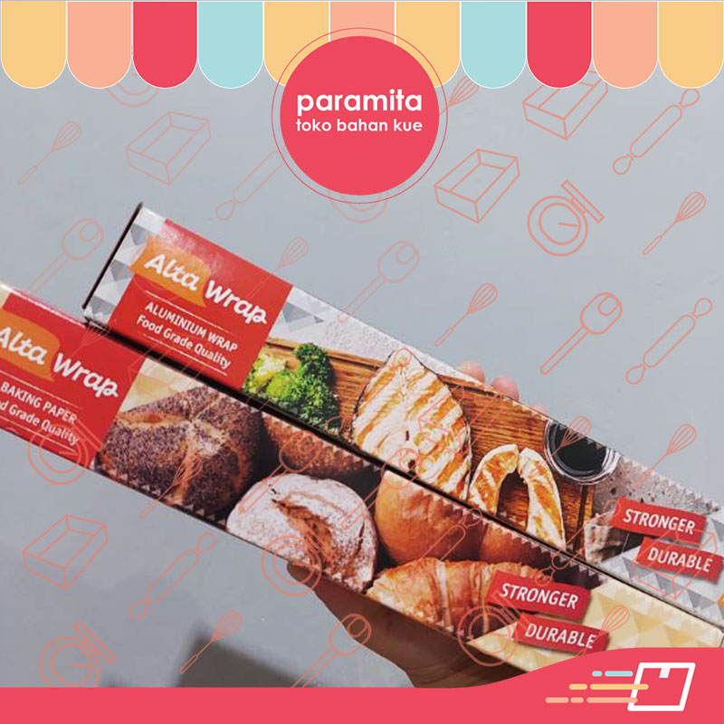 Jual Alta Wrap Alumunium Foil / Baking Paper | Shopee Indonesia