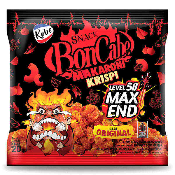 Jual Moouseman - Kobe Snack BonCabe Makaroni Krispi Level 50 Max End ...