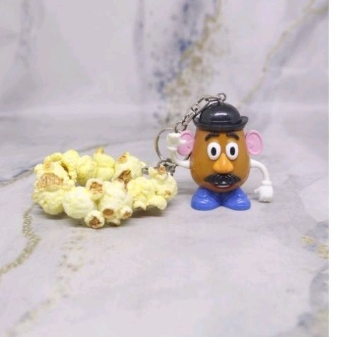Jual Miniature popcorn case keychain Mr Potato head Tokyo Disney Resort ...