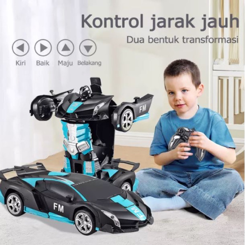 Jual Mainan Mobil Remote Control RC Transformer 1: 18 Rc Mobil Remote ...