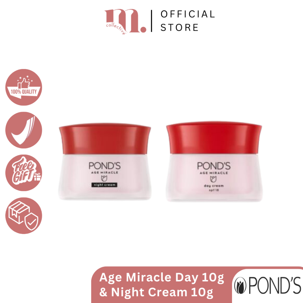 Jual POND'S Age Miracle Anti Aging+Glowing Moisturizer Day & Night ...