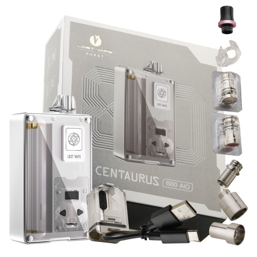 Jual Centaurus B80 AIO Kit 80W 18650 Authentic by Lost Vape | Shopee ...