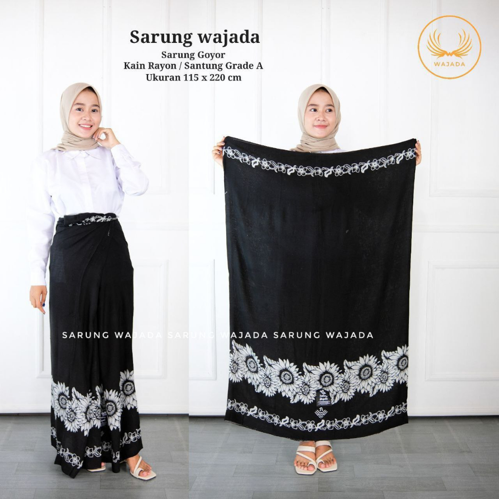 Jual SARUNG SANTRIWATI MOTIF BATIK TERBARU MERK WAJADA TERLARIS 2022 ...