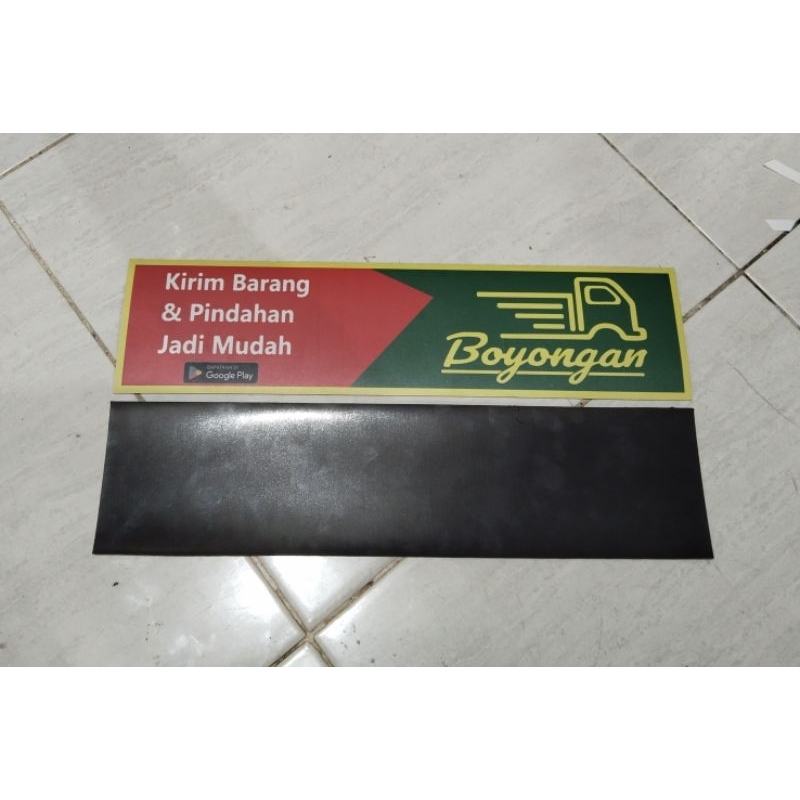 Jual Stiker Magnet ukuran 10x40 | Shopee Indonesia
