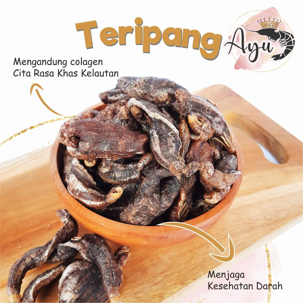 Jual KERUPUK TERIPANG HITAM 250GR MATANG | Shopee Indonesia