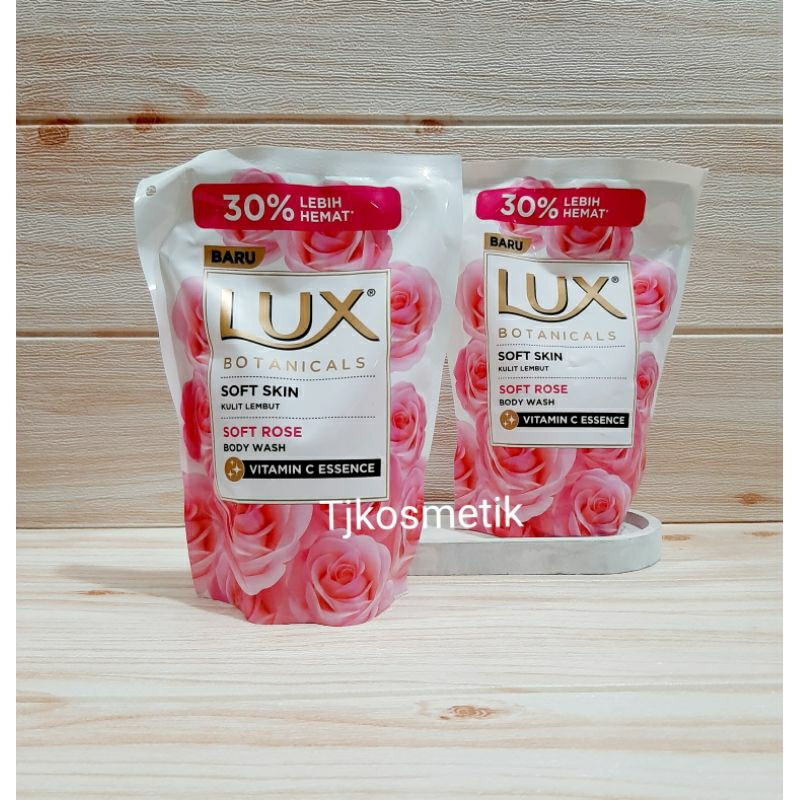 Jual Lux Body wash Soft Rose Refill 400ml | Shopee Indonesia