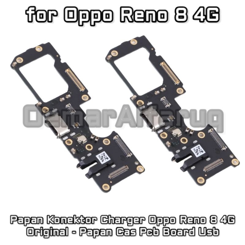 Jual Papan Konektor Charger Oppo Reno 8 4G - Papan Cas Pcb Board Usb ...
