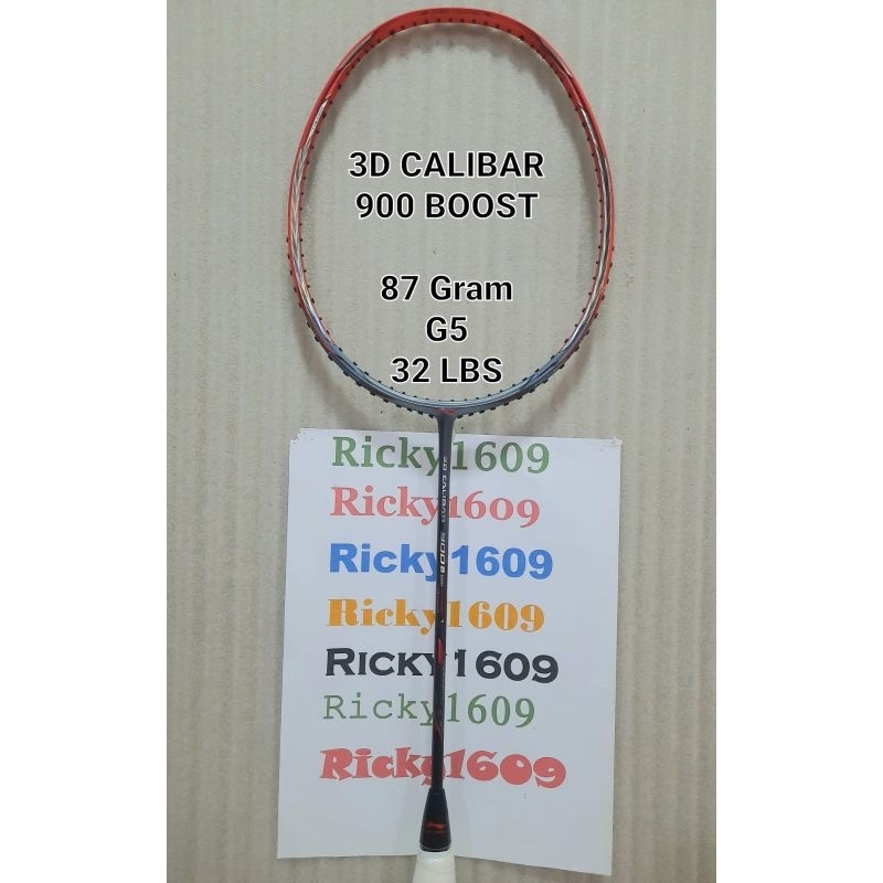 Jual RAKET BADMINTON LINING 3D CALIBAR 900 - 900C - 900I - 900B ...