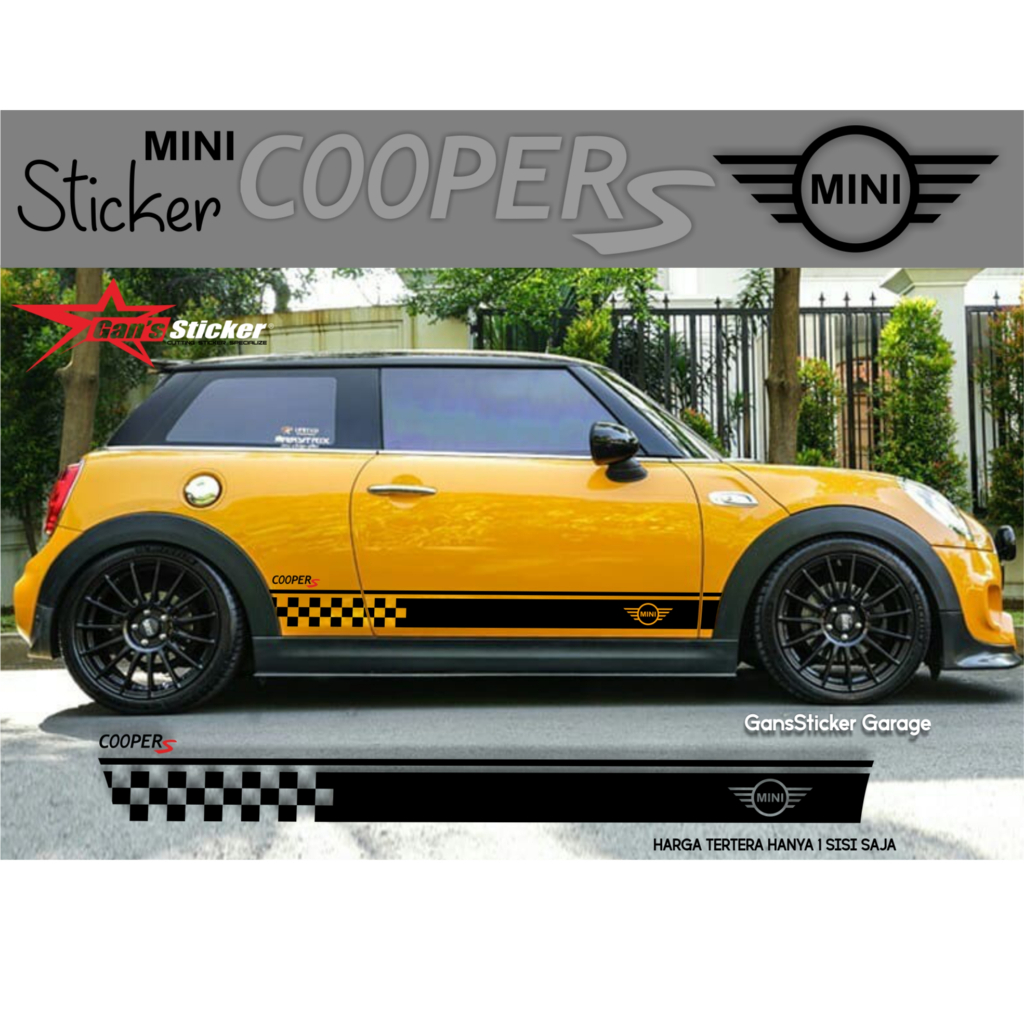 Jual Sticker mini cooper r57 mini cooper R56 Mini cooper f56 akseories ...