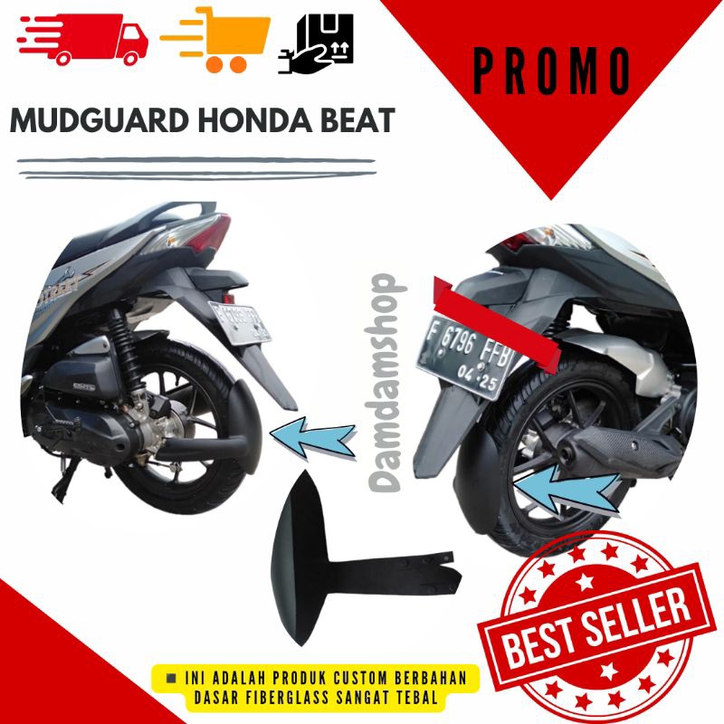 Jual MUD GUARD MUDGUARD BEAT STREET ALL NEW DELUXE 2021 2022 2023 LED | Shopee Indonesia