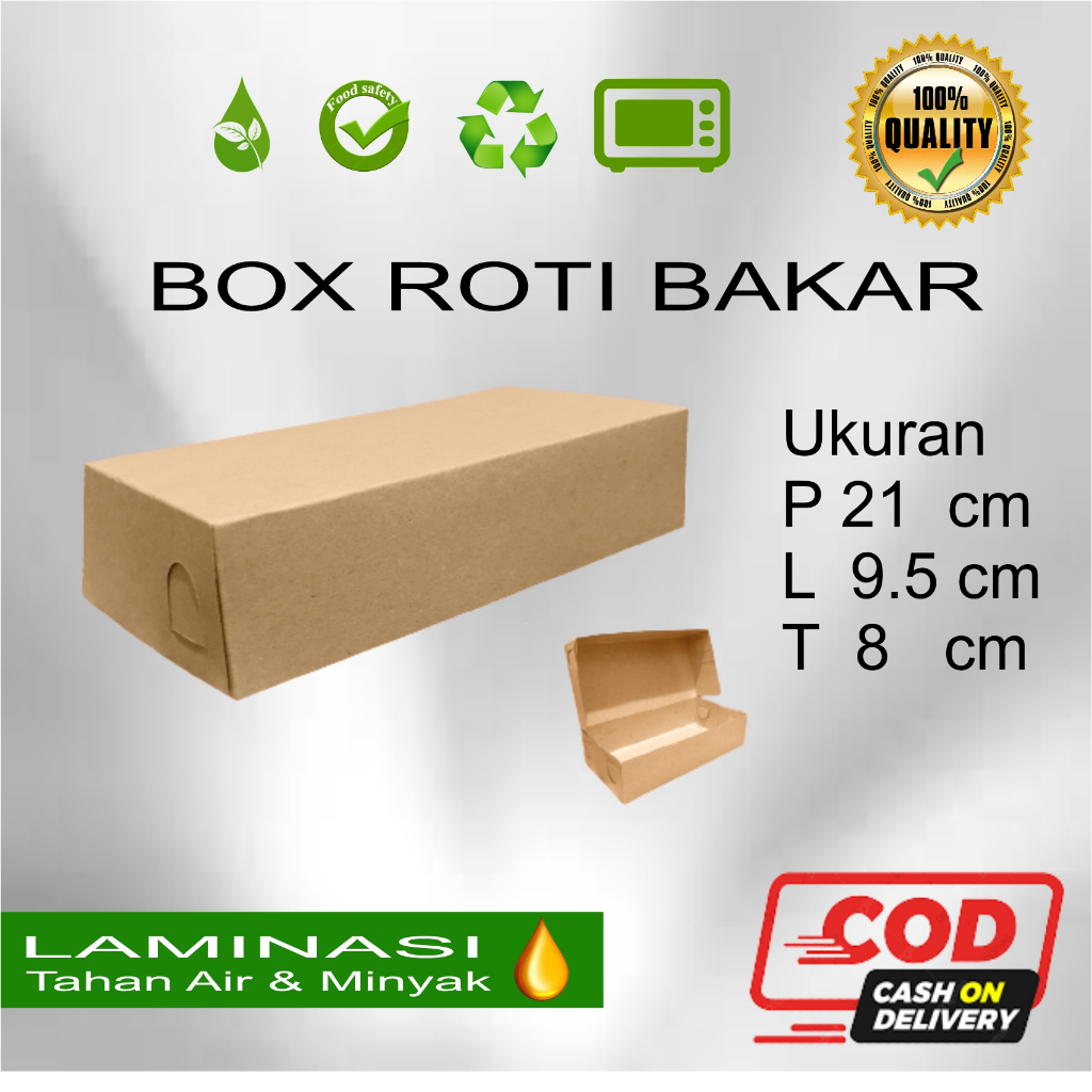 Jual Bok Roti Bakar ( ISI 50 PCS )Kemasan Wadah Tempat Roti Bakar ...