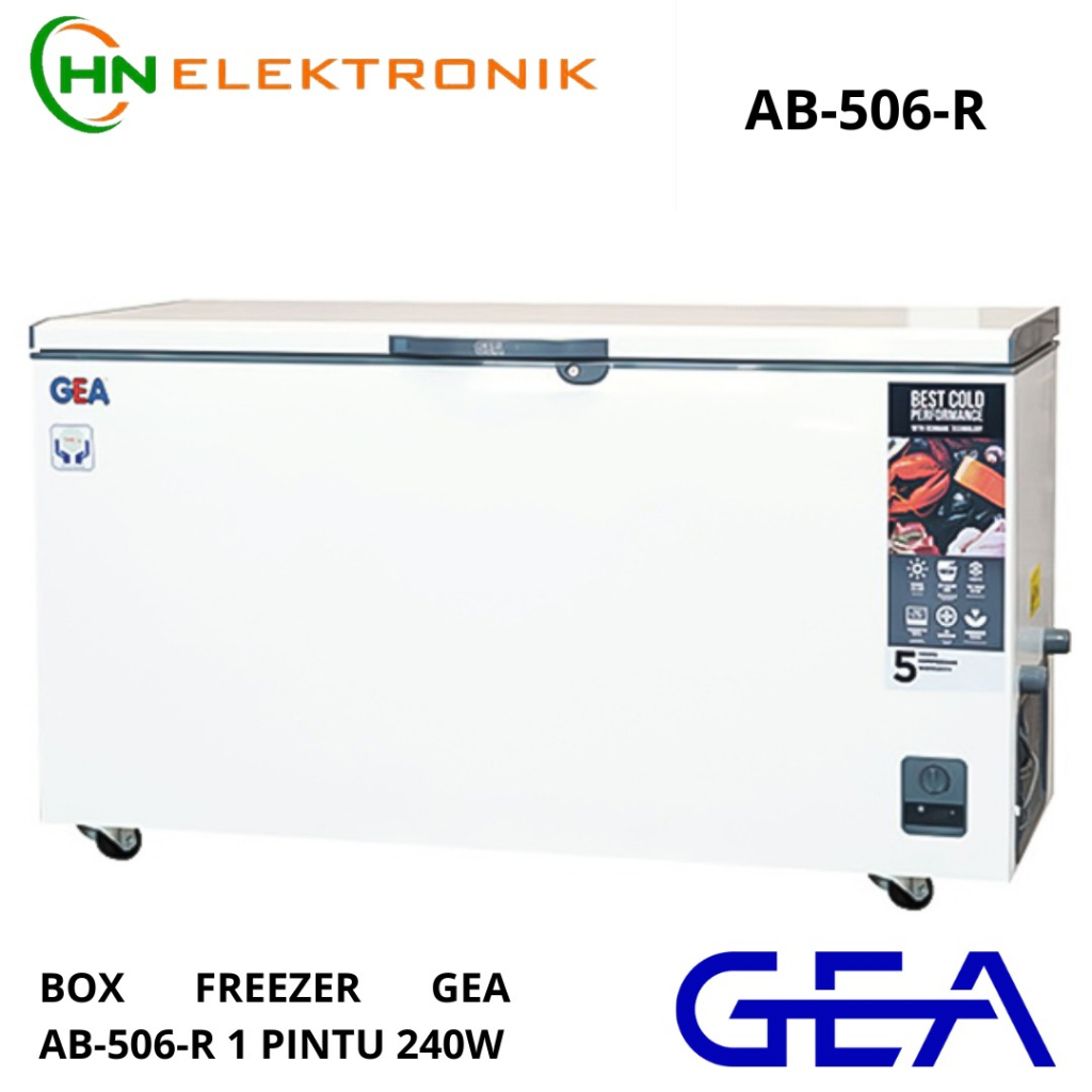 Jual CHEST FREEZER BOX GEA AB 506 R 240W | Shopee Indonesia