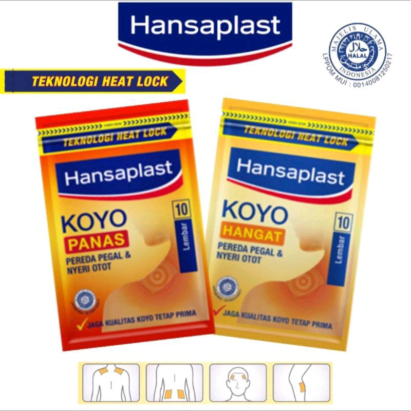 Jual Hansaplast Koyo Ziploc isi 10 Pegal Linu tengeng | Shopee Indonesia