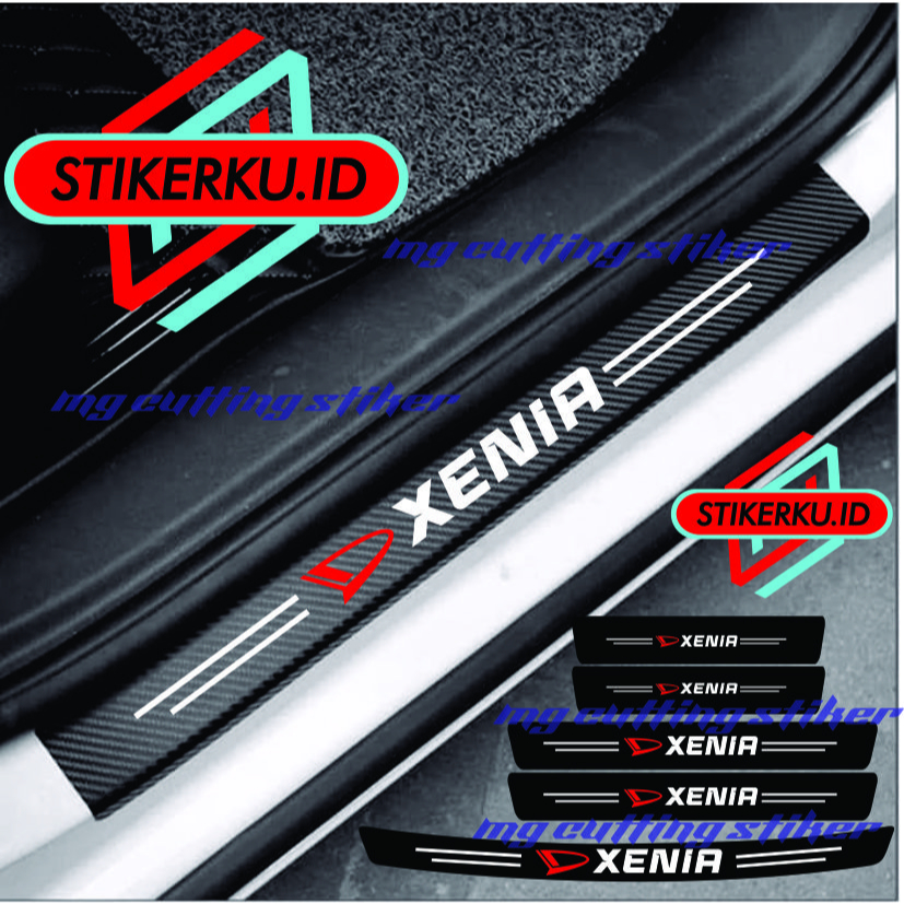 Jual stiker pelindung pijakan mobil xenia sillplate sill pltae mobil ...