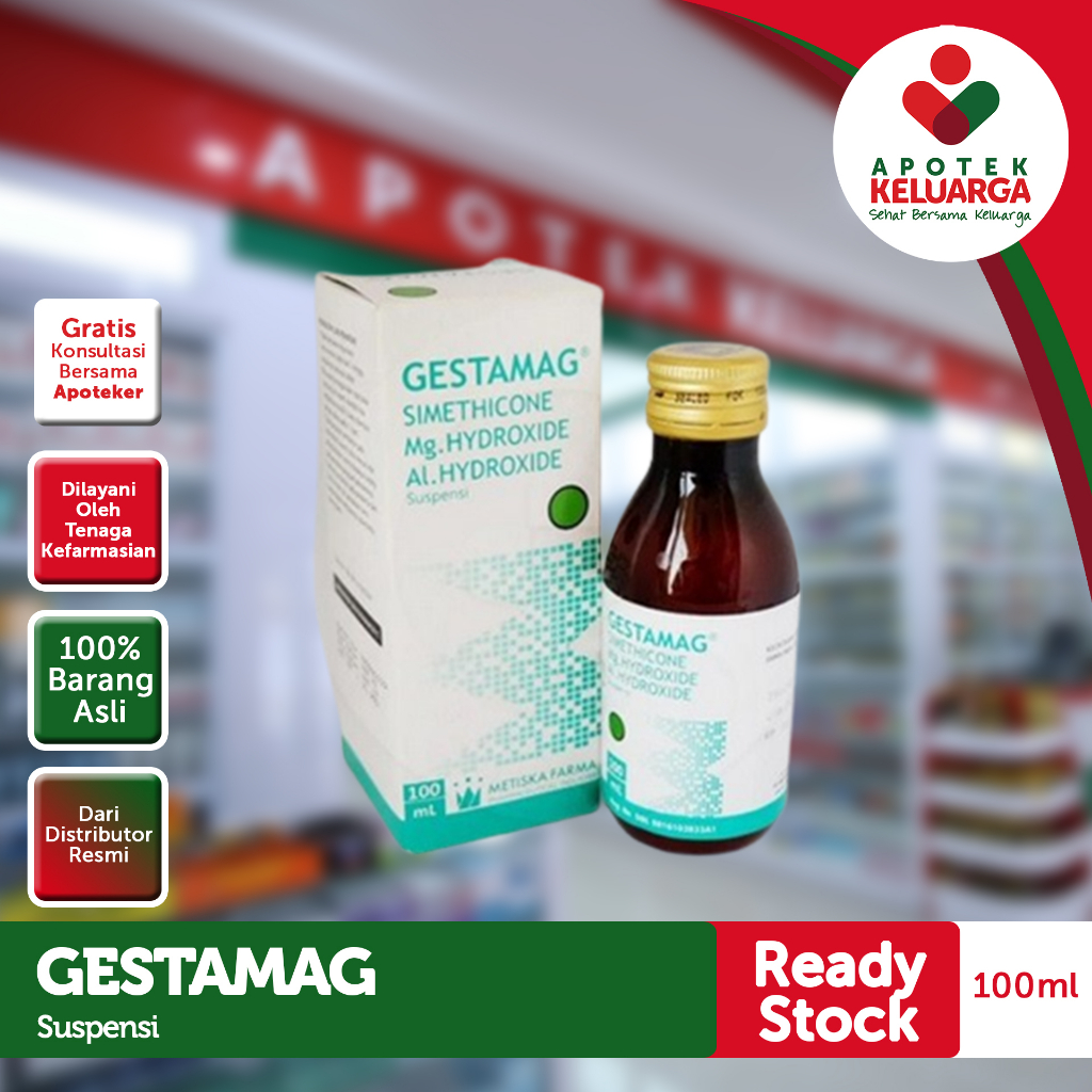 Jual [SIAP KIRIM!] Gestamag susp 100 ml #obat lambung | Shopee Indonesia