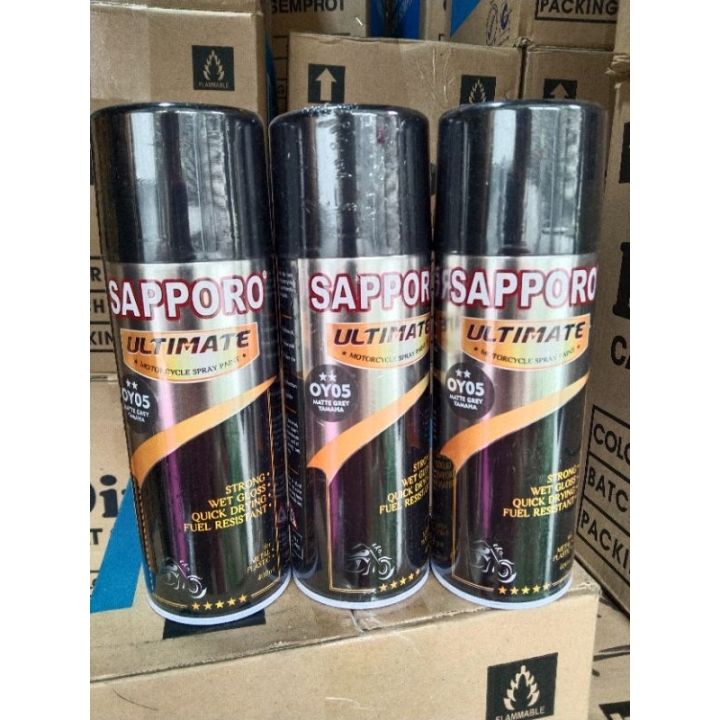 Jual Sapporo Ultimate OY05 Matte Grey Yamaha Cat Aerosol Original ...