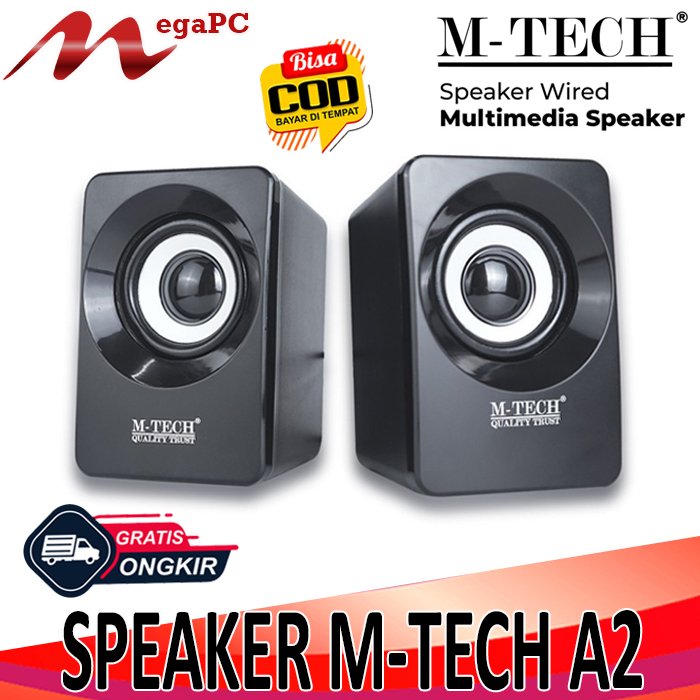 Jual Speaker A2 M-Tech Original Multimedia PC Komputer laptop | Shopee ...