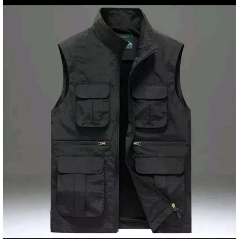 Jual cod rompi terbaru /rompi dines kantor/rompi pria tutup saku 6 ...