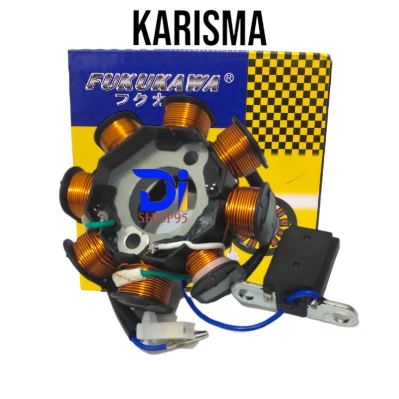 Jual SPULL ASSY FUKUKAWA KARISMA SPOOL KOMPLIT HONDA KHARISMA SPUL PLUS PULSER SPOL STATOR ASSY ...