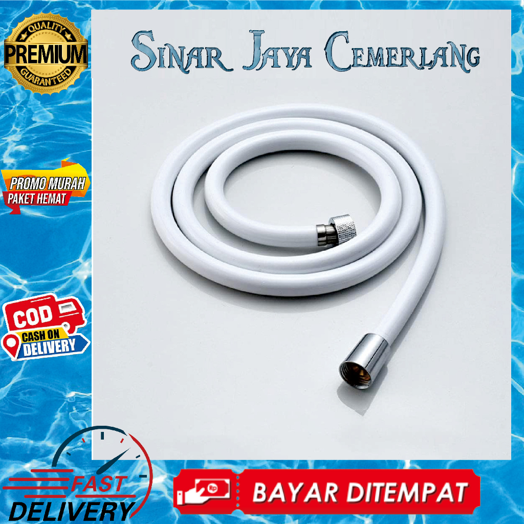 Jual Selang shower bidet 1,2m 1,5m - Selang semprot toilet kamar mandi ...