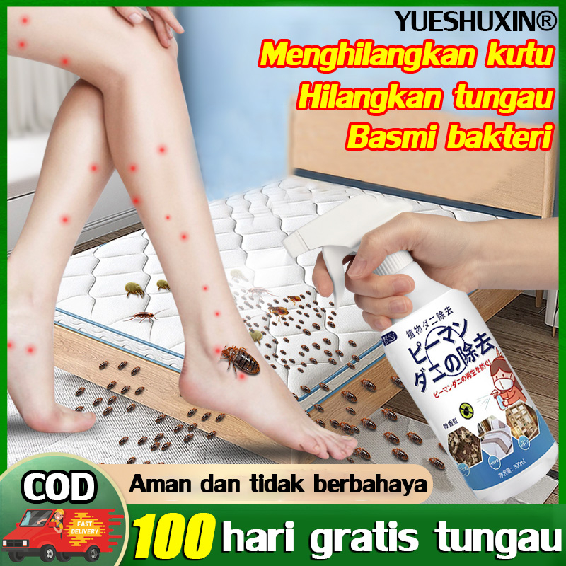 Jual Hapus tungau dalam 1 detik YUESHUXIN Pembasmi Kutu Kasur 300ml 100 ...