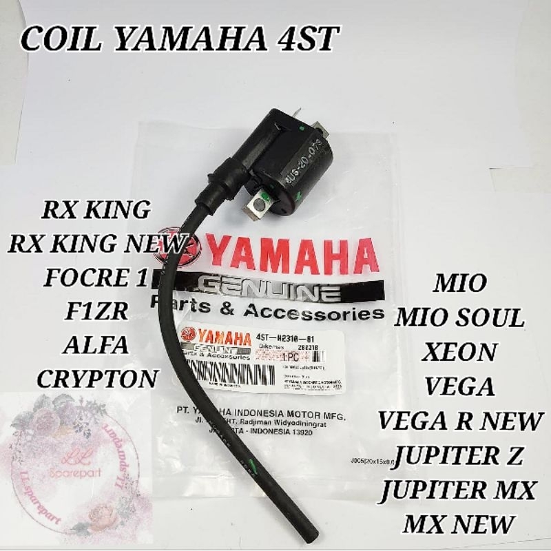 Jual COIL KOIL YAMAHA 4ST KUALITAS ASLI ORIGINAL YAMAHA YGP JUPITER Z ...