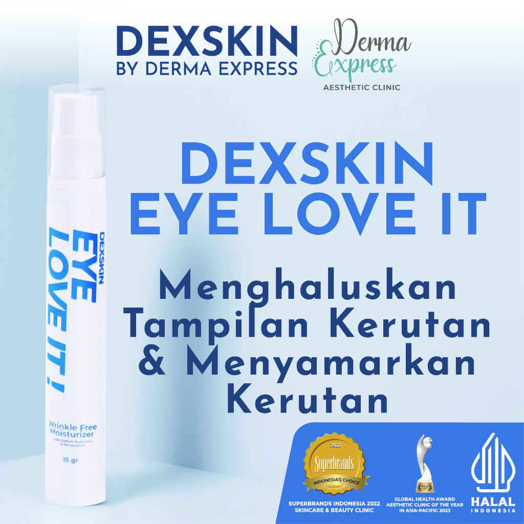Jual Derma Express Dexskin Eye Love It | Shopee Indonesia