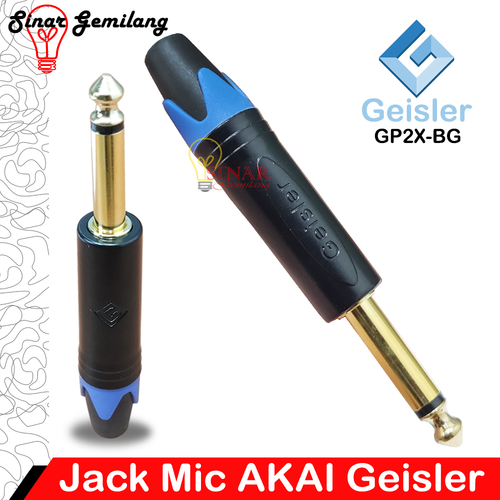 Jual Jack Mic Jek Akay Mono GP2X-BG Jek Toa Geisler Microphone High ...