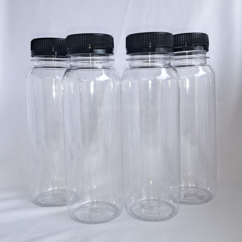 Jual BOTOL KALE 250 ML BOTOL MINI 50ML PLASTIK TEBAL PET / BOTOL JUS ...