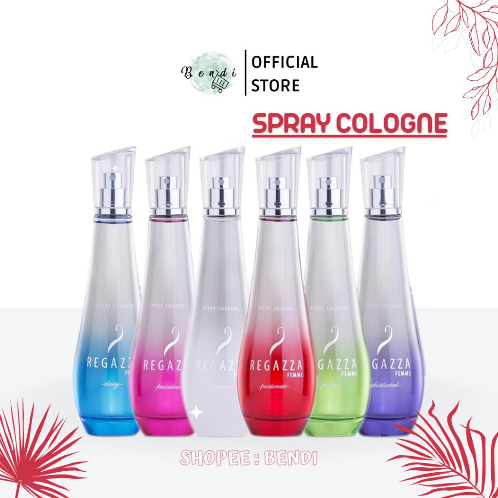 Jual REGAZZA Spray Cologne Femme 100 ml | Classy | Feminine | Glow ...